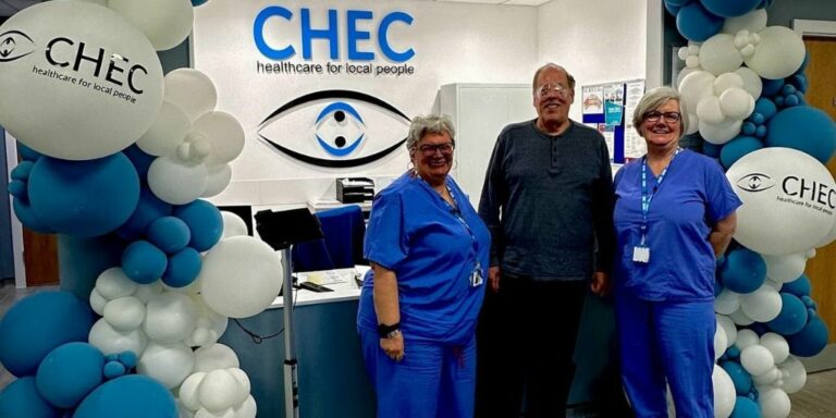 CHEC treats first surgical eye patients at Warrington Hospital ...