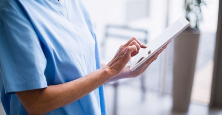 Hospitals embrace COVID risk assessment technology to keep staff safe.