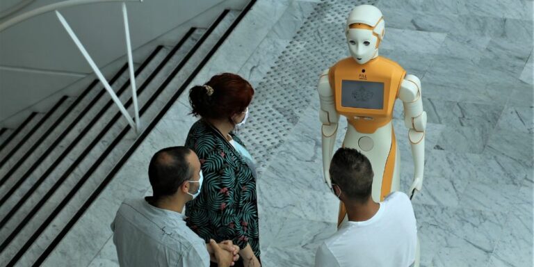 Socially assistive robots ease pressure on hospital staff and reassure ...